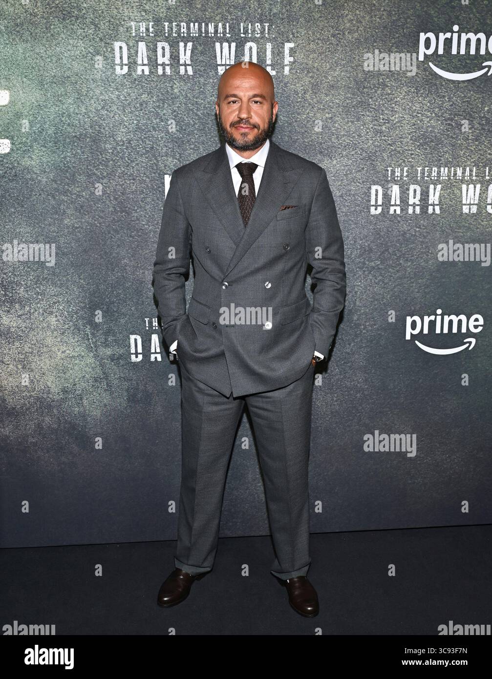 Dar Salim attends the premiere of "The Terminal List: Dark Wolf" at ...
