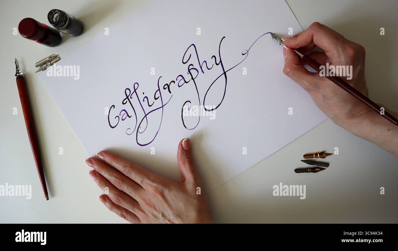 Handwriting text process word hi-res stock photography and images - Alamy
