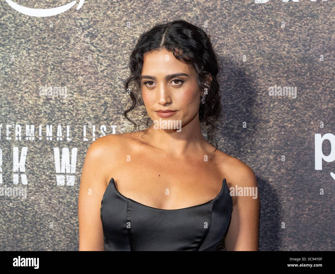 Shiraz Tzarfati Wearing Dress By Berta Balilti Attends Premiere Of