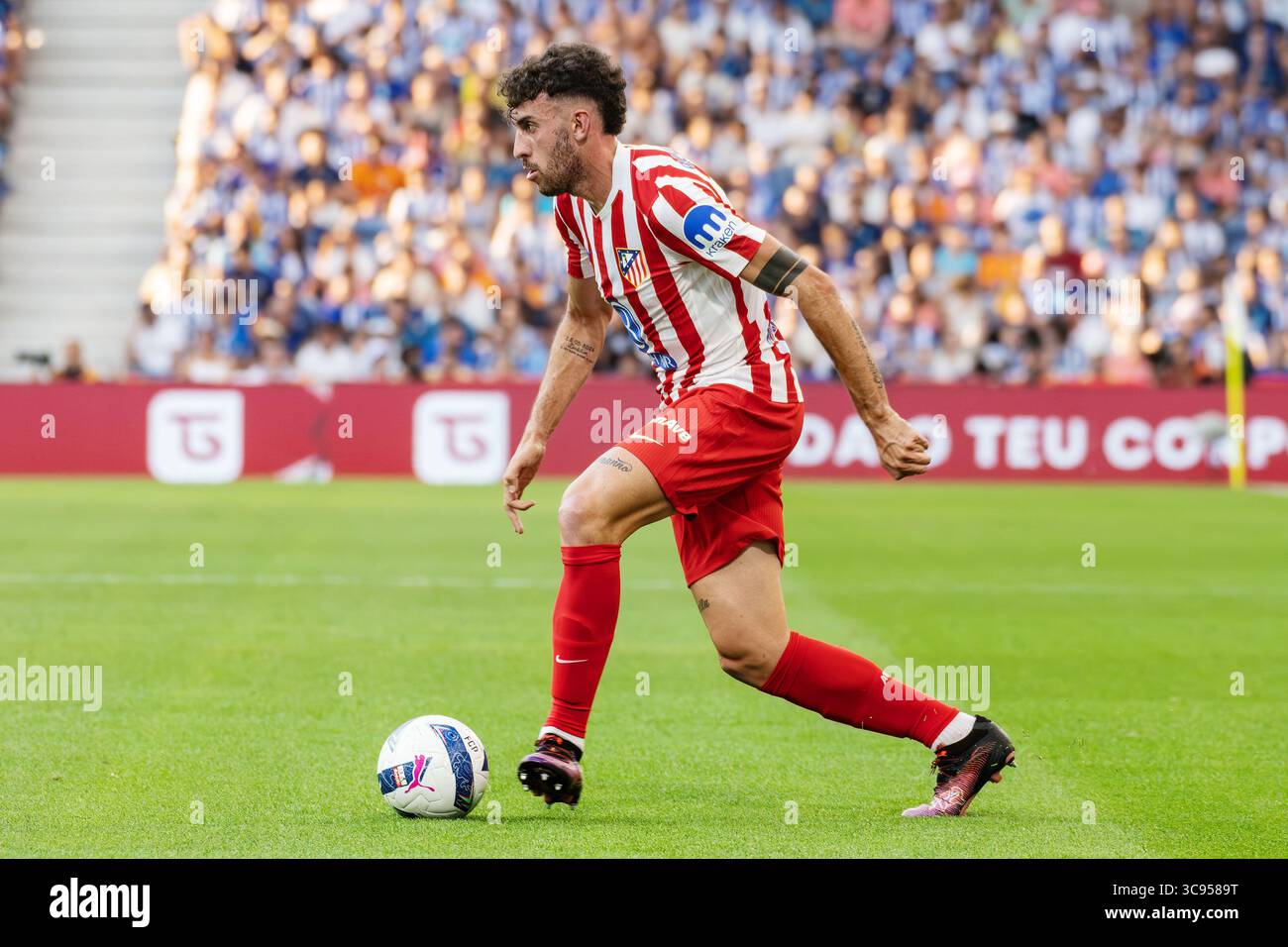 Matteo Ruggeri of Atletico Madrid during the friendly football match ...