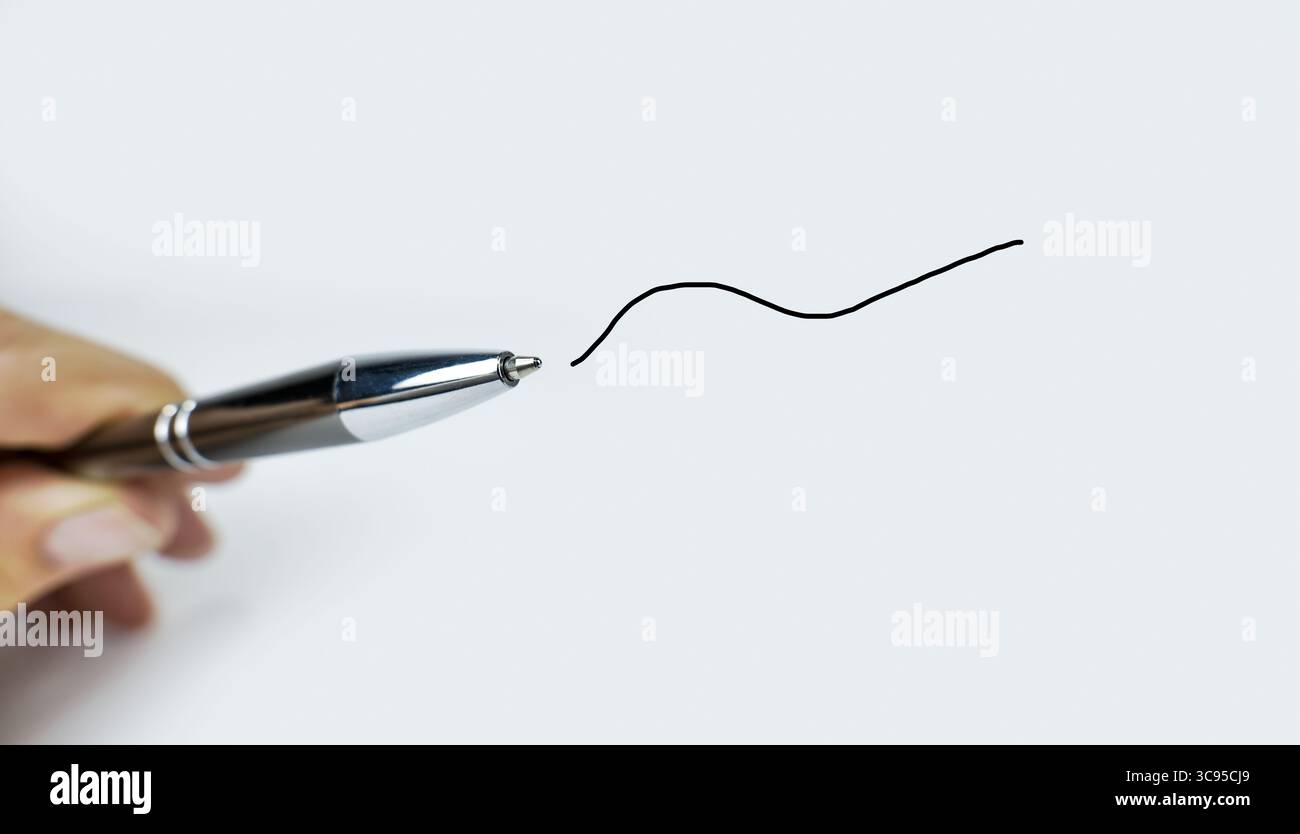 Simple hand drawn black hi-res stock photography and images - Alamy