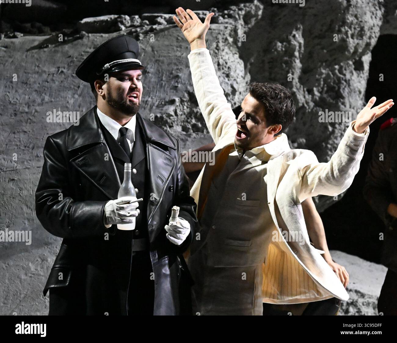 Salzburg Festival 2025. Photo rehearsal of the opera "Three Sisters" by ...