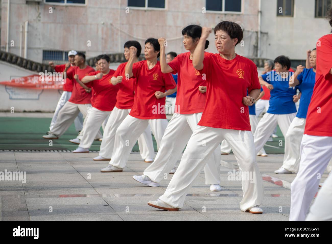 Martial arts performances are staged in Yuyao City, east China's ...