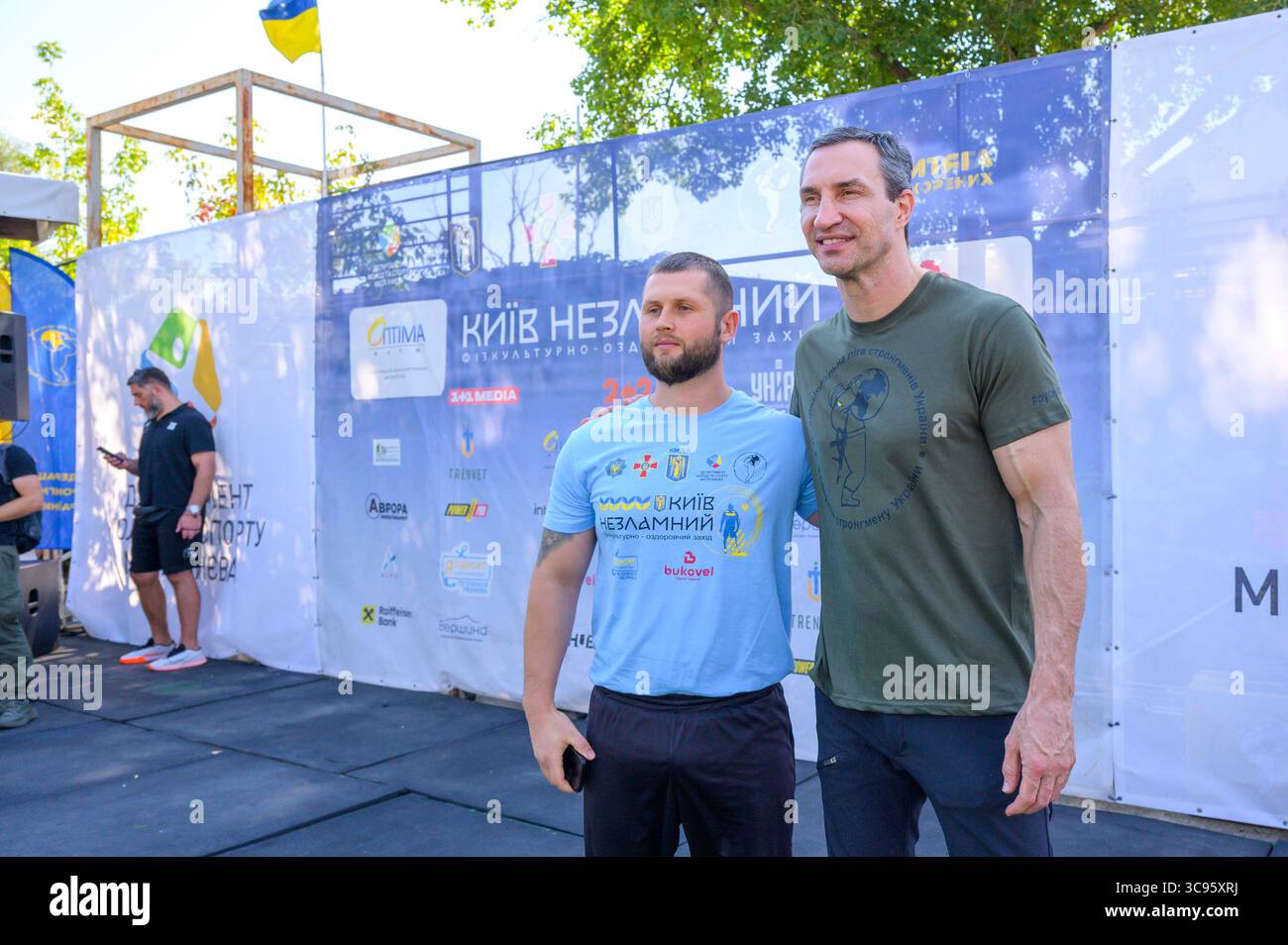 Kyiv, Ukraine - 2d August, 2025: Ukrainian heavyweight boxing champion ...