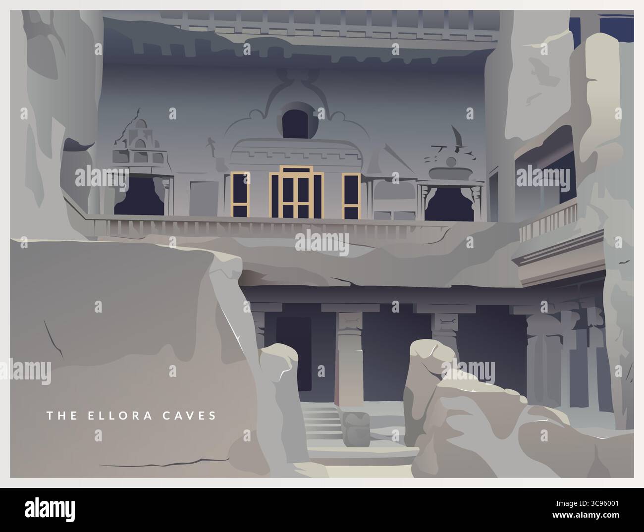 Ellora cave 10 hi-res stock photography and images - Alamy