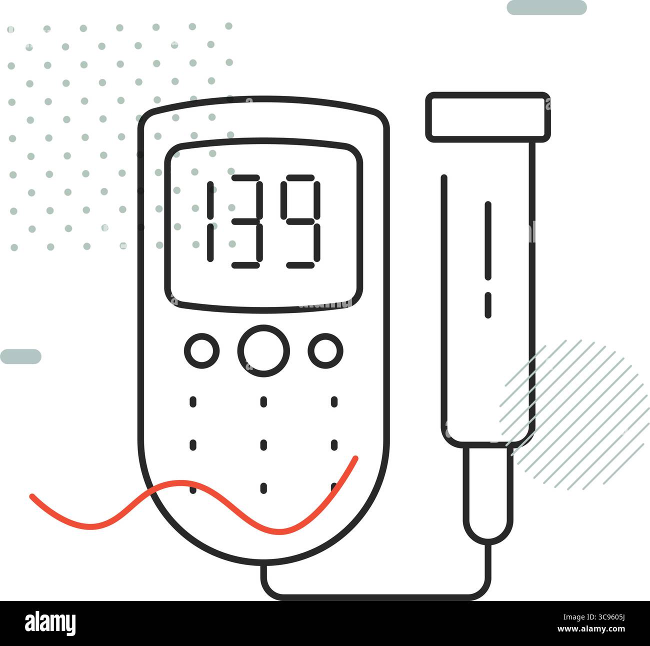 Doppler sonography Stock Vector Images - Alamy