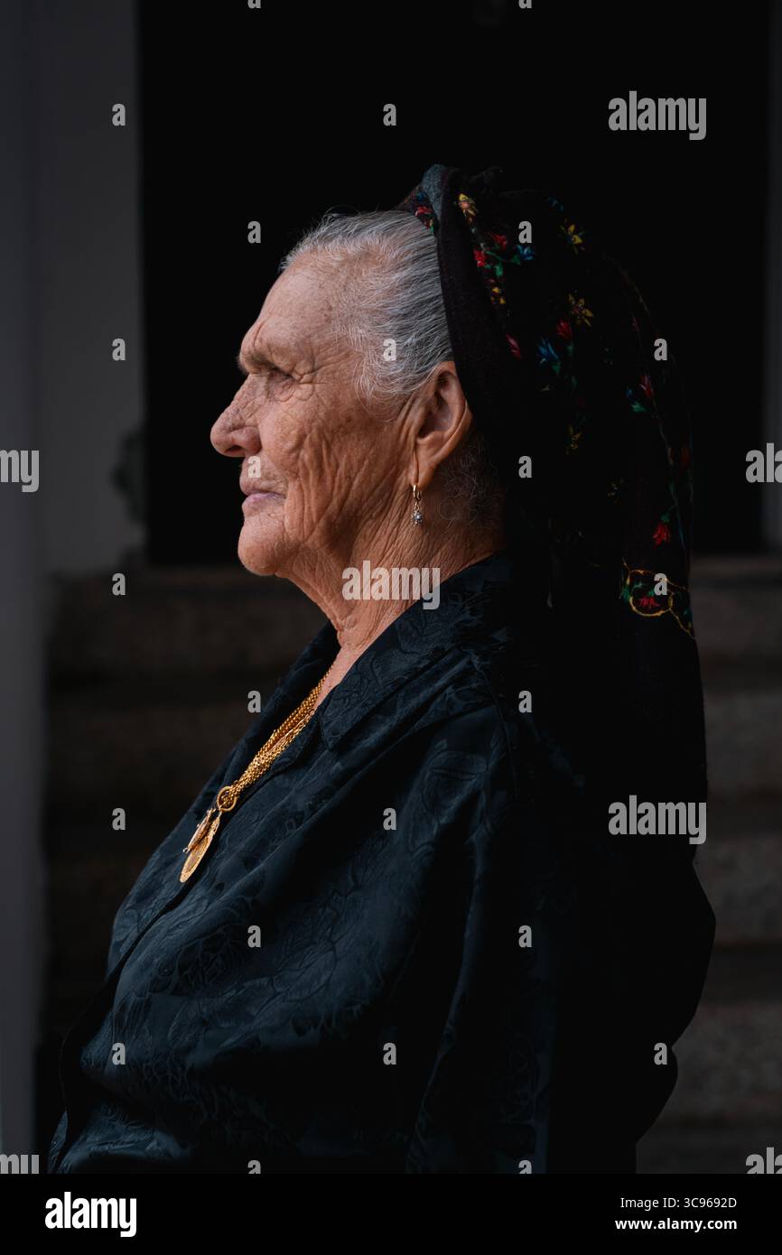 Traditional Portuguese Woman From Soajo Village In Minho Region ...
