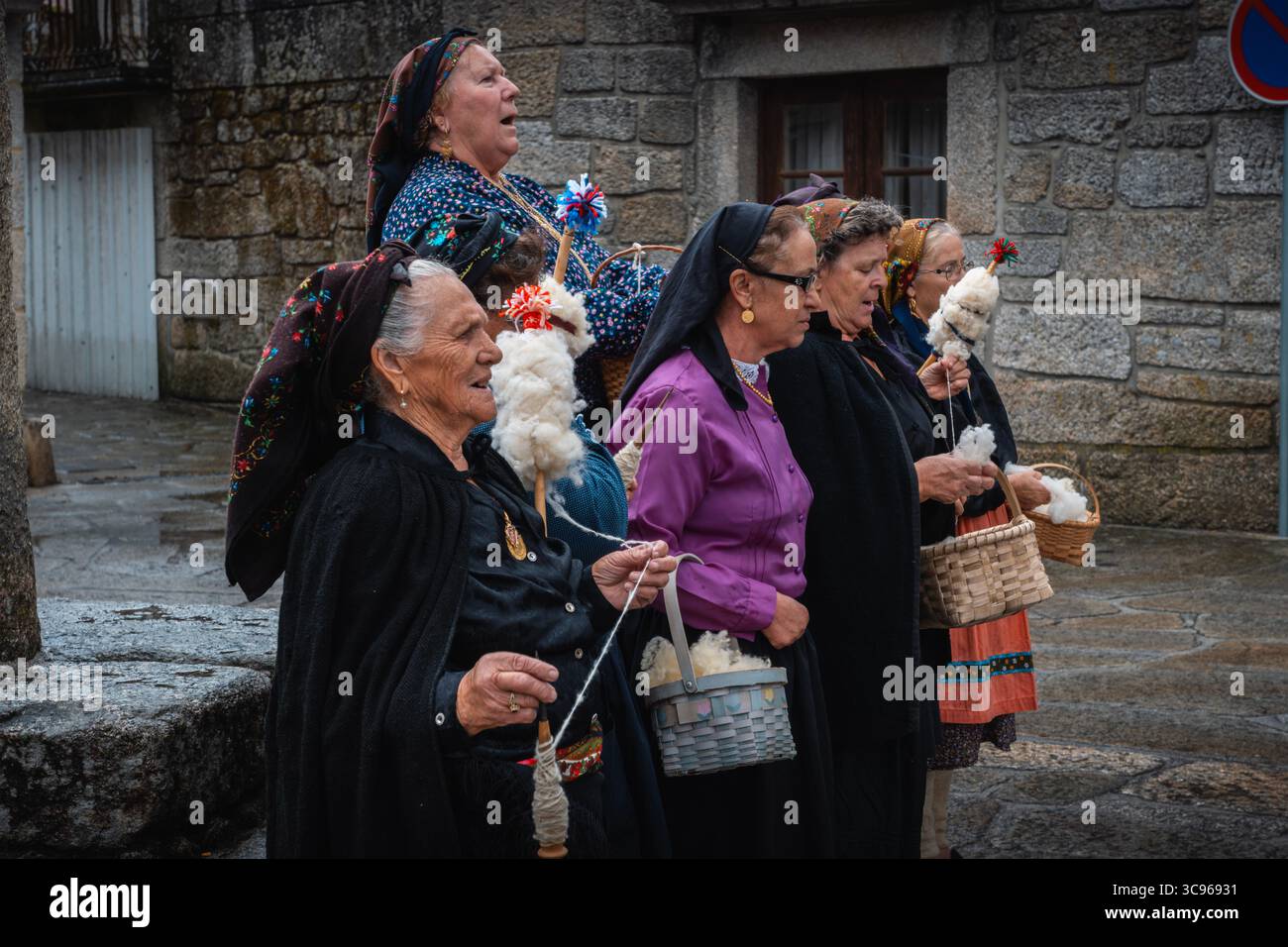 Fiadeiras Do Minho Folk Singers Performing Traditional Songs In Soajo ...