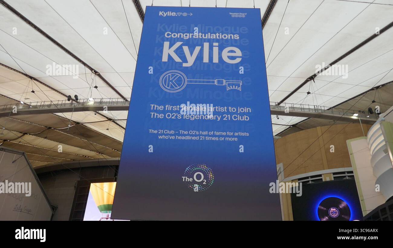 London, England, United Kingdom 2nd June 2025 Kylie Minogue Tension ...