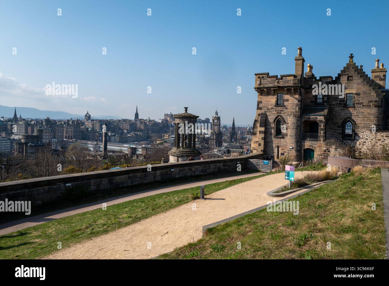 Dugald stewart calton hill edinburgh hi-res stock photography and ...