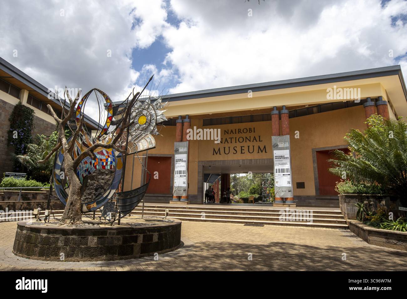 Nairobi, Kenya - 11 April 2021: View of the Nairobi National Museum's ...