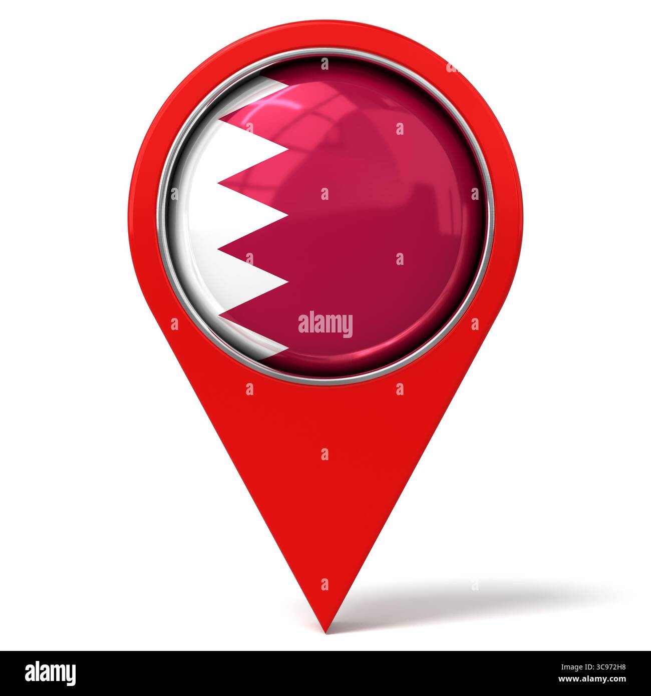Bahrain map hi-res stock photography and images - Alamy
