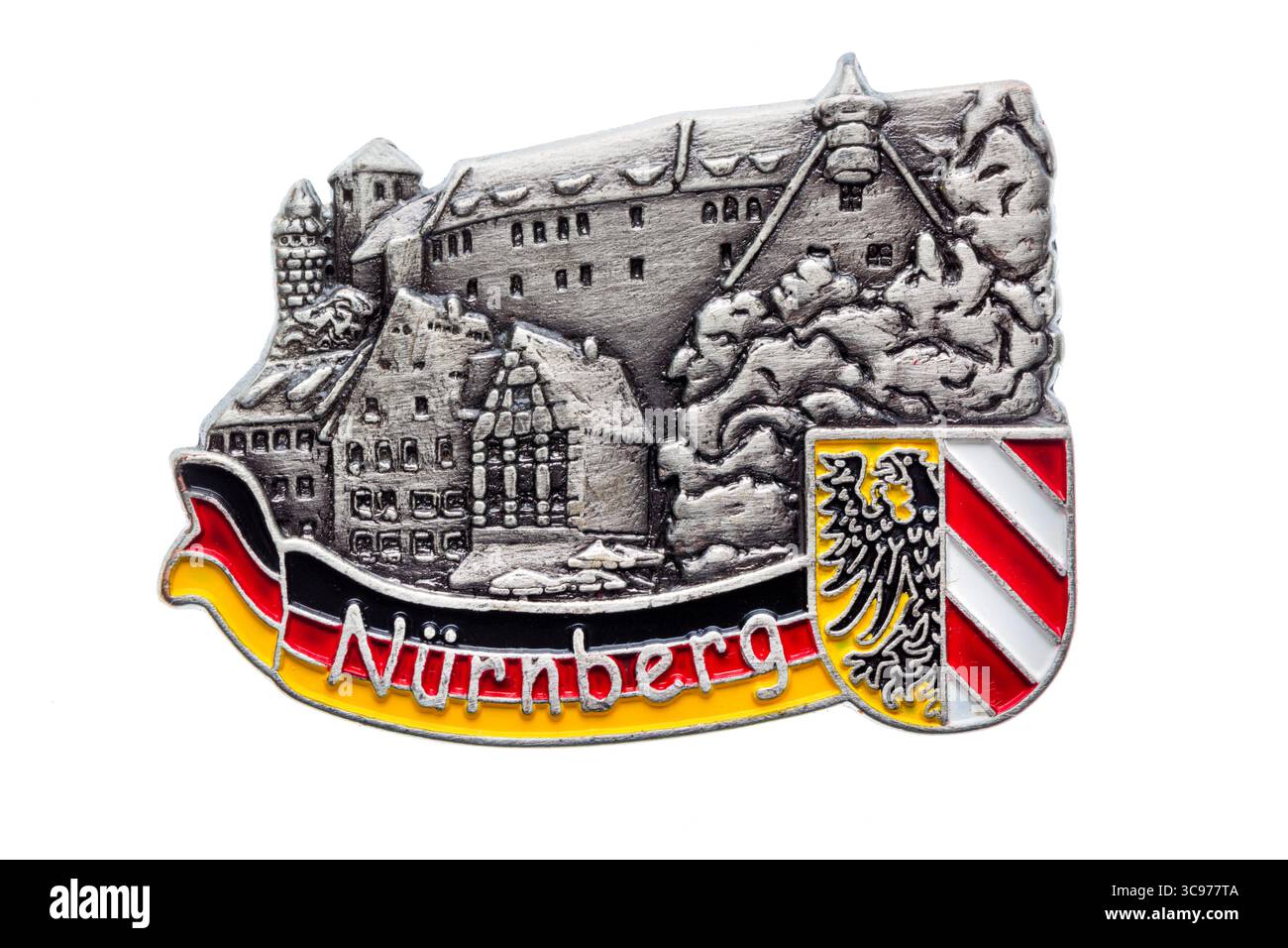 MOSCOW, RUSSIA - DECEMBER, 2017: Germany souvenir refrigerator magnet ...