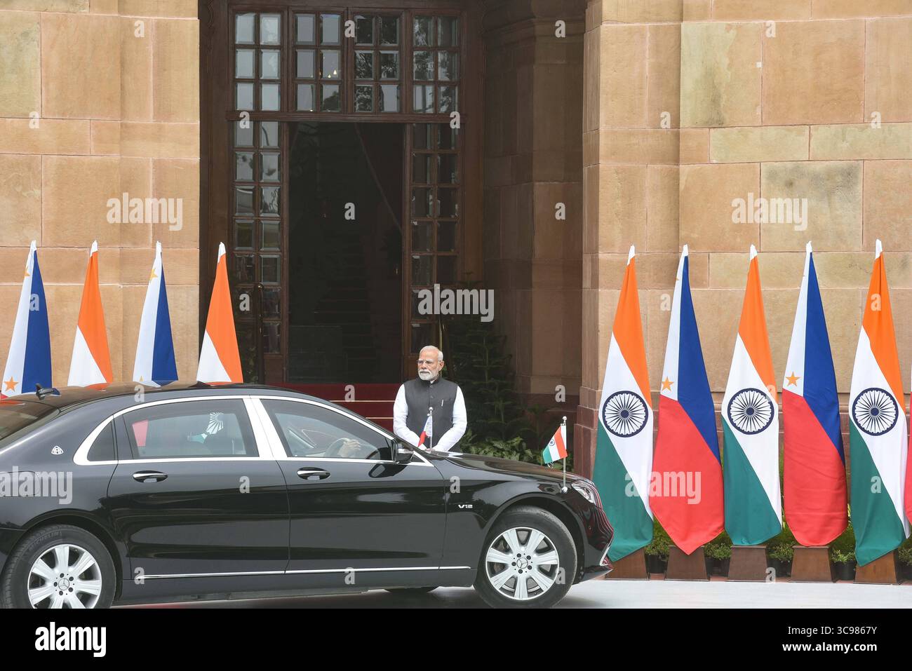 India - Philippines Indian Prime Minister Narendra Modi waits to meet ...