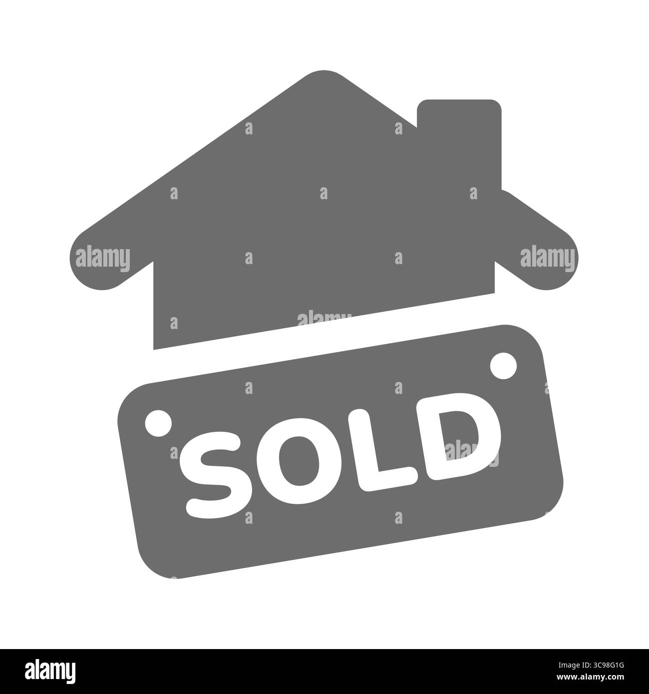 Real estate house sign Stock Vector Images - Alamy