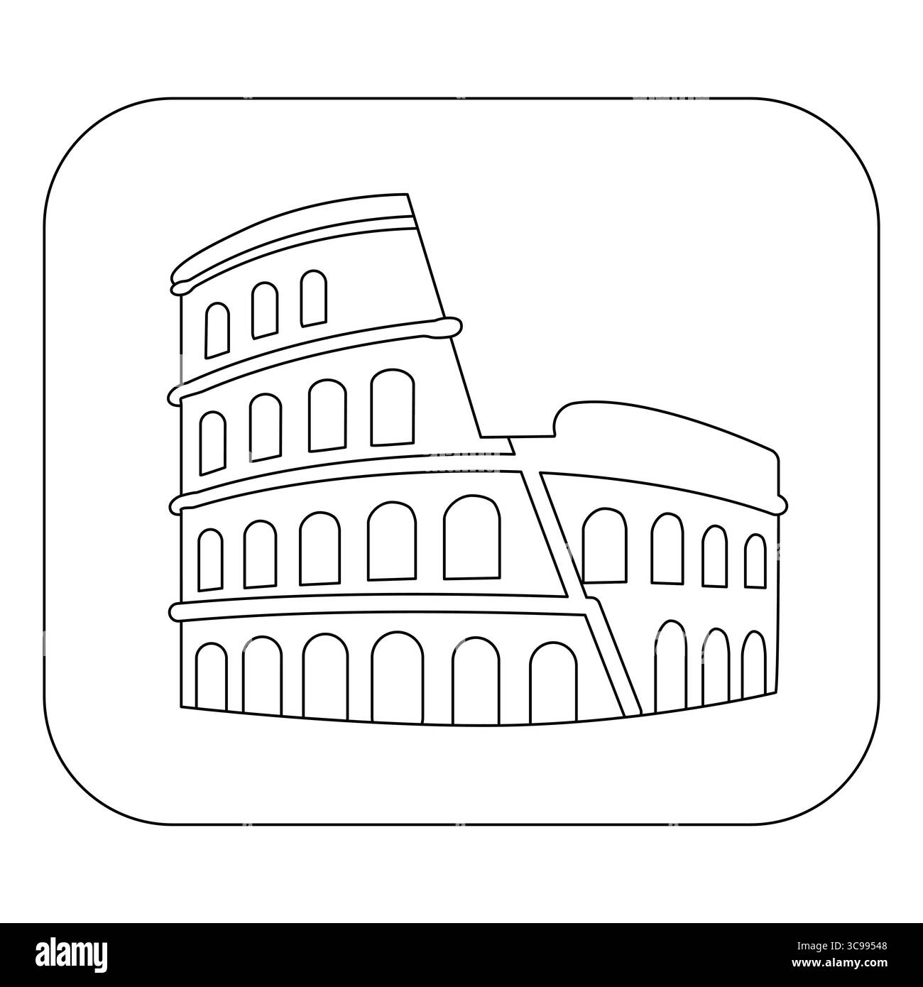 Historical architectural drawing Stock Vector Images - Alamy