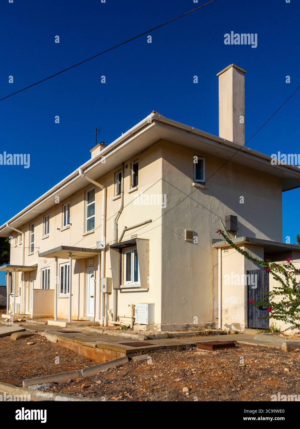 British Army housing on the Sovereign Base Area of Dhekelia a military ...