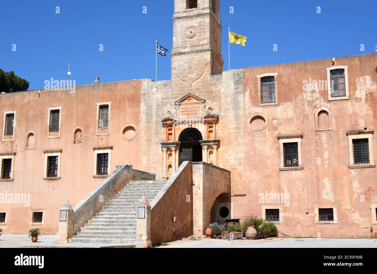 Moni Agia Triada (Holy Trinity monastery), 17th century. Akrotiri ...