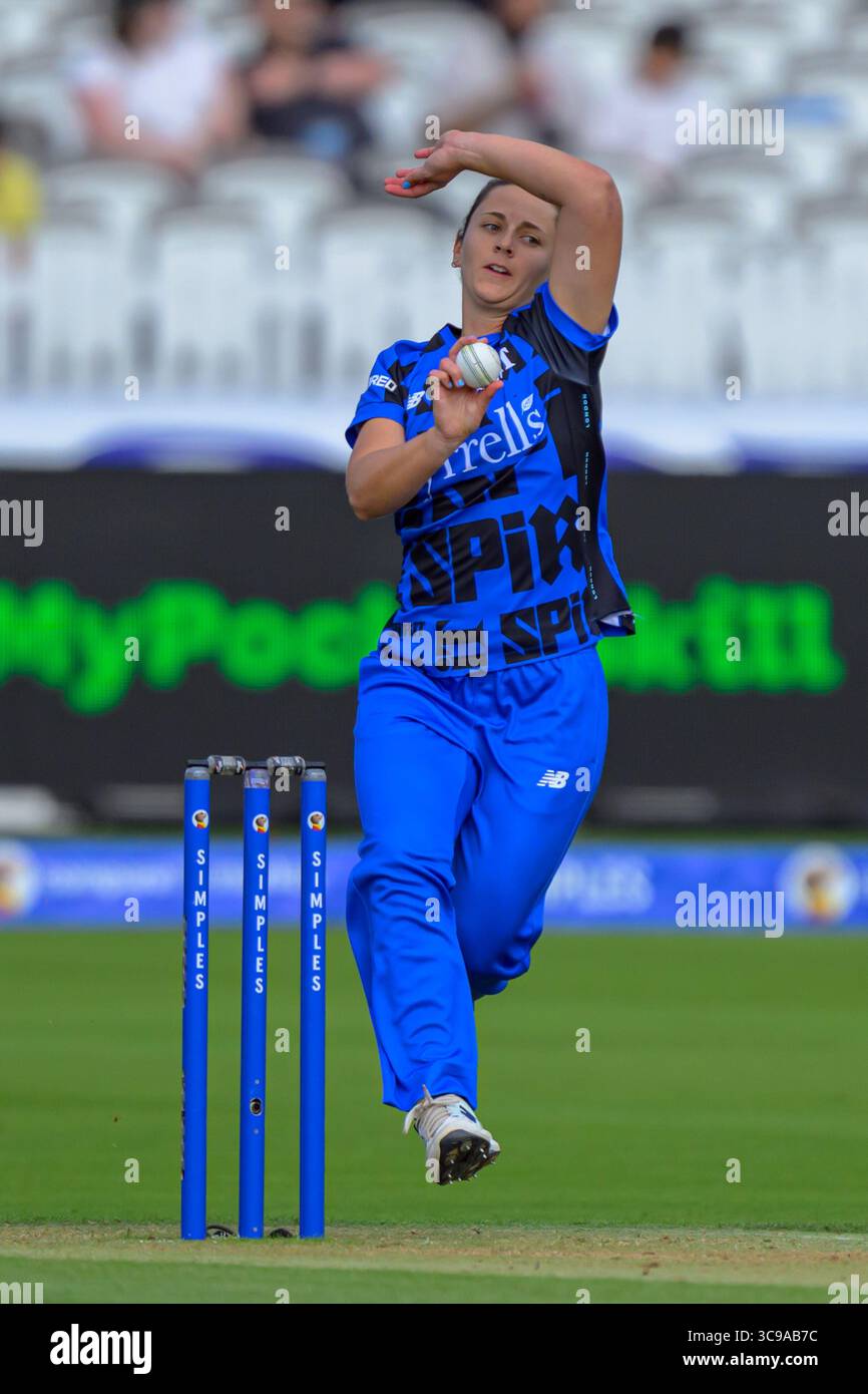 Lord's Cricket Ground, London August 05 2025 Eva Gray (18 London Spirit ...