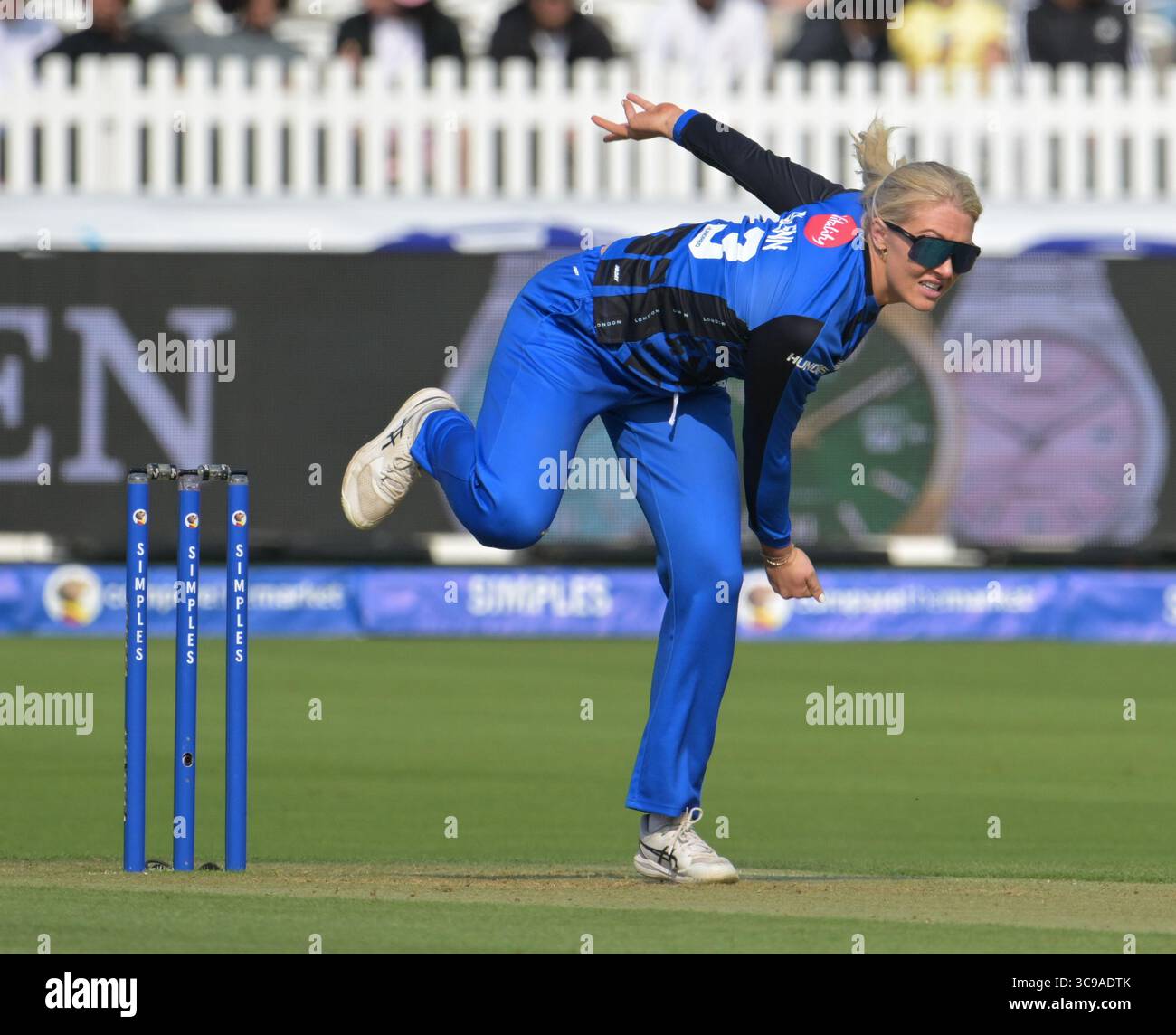 London, England. 5 August, 2025. Sarah Glenn of London Spirit Women ...