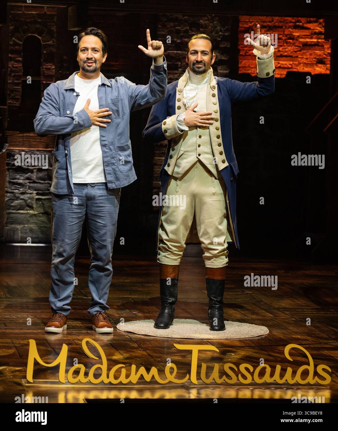 New York, NY, August 5, 2025: Jimmy Fallon Unveils Lin-Manuel Miranda's ...