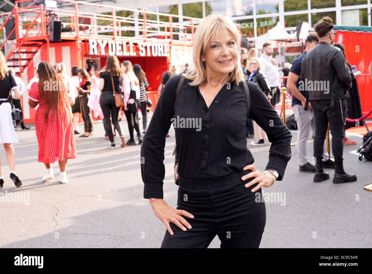 Penny Smith attending the press night for Secret Cinema's Grease: The ...
