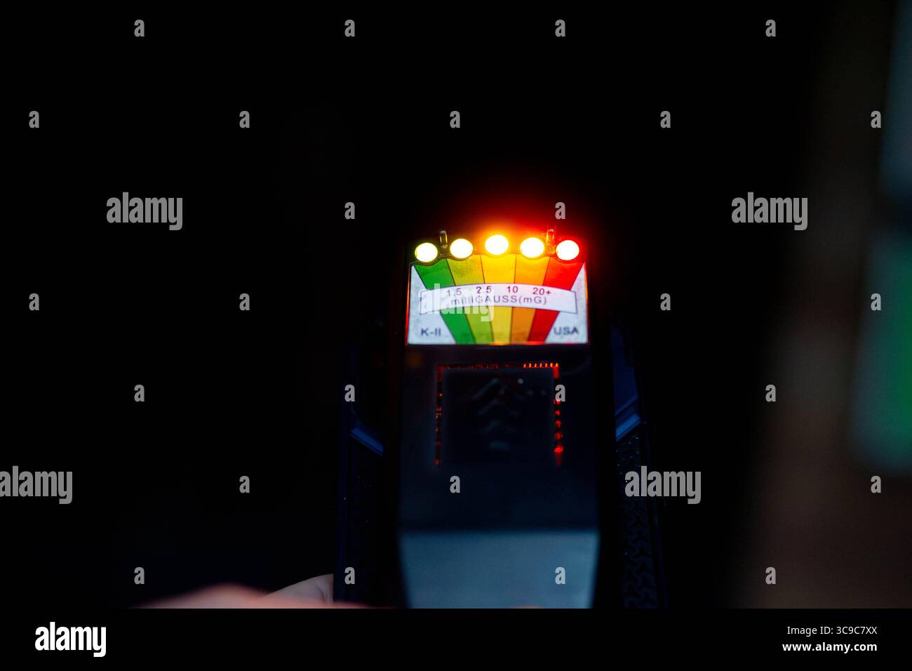 Ghost Hunters K2 Meter with activation lights Stock Photo - Alamy