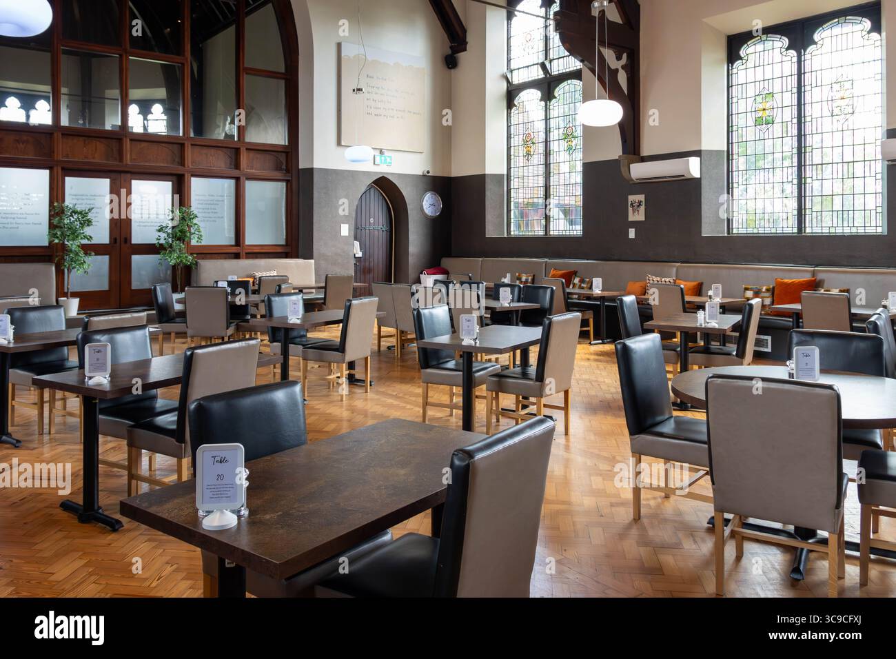 Inside of HMP Styal restaurant called The Clink Stock Photo - Alamy