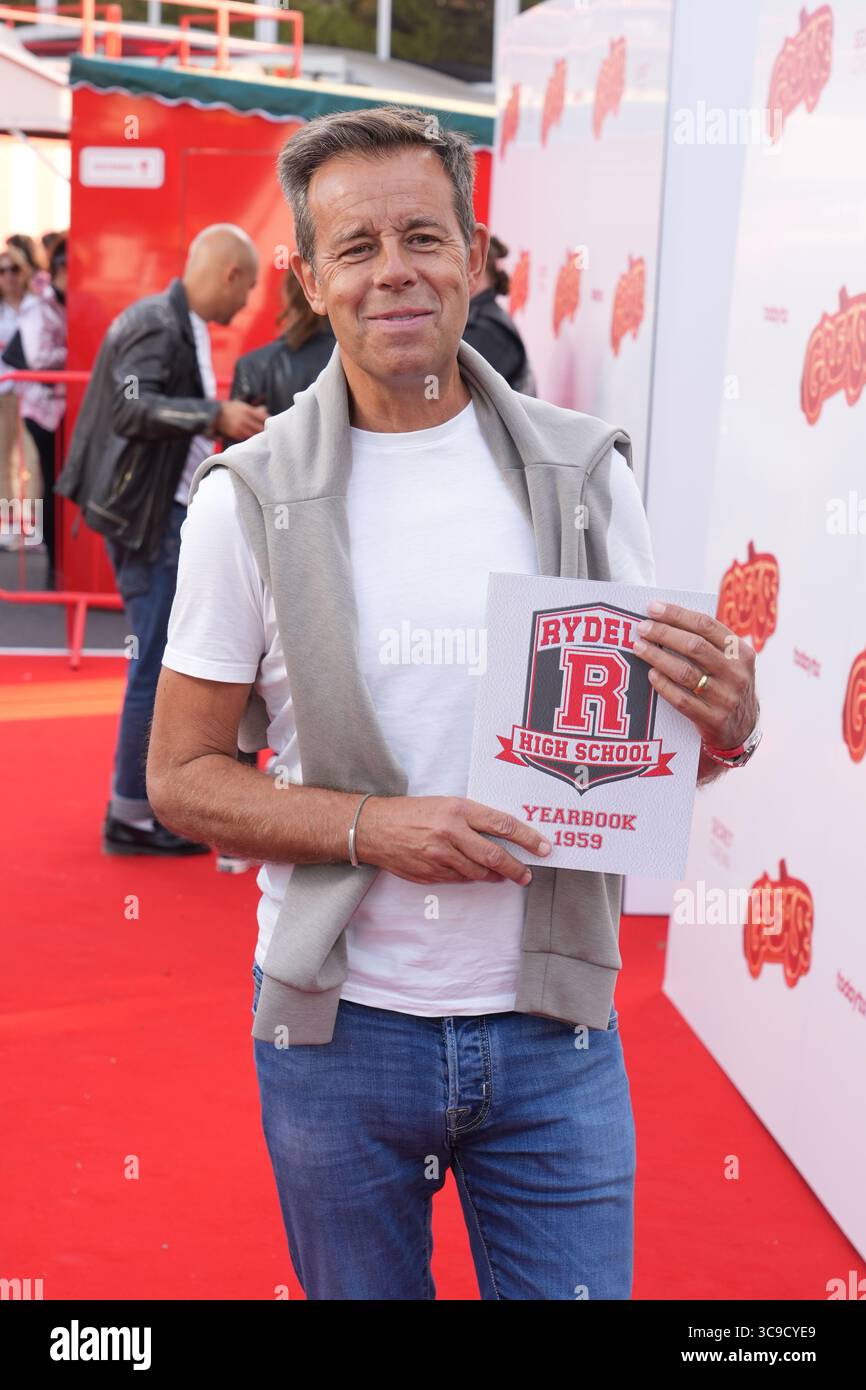 Pat Sharp attending the press night for Secret Cinema's Grease: The ...