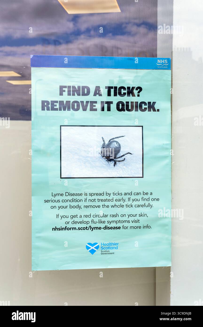 Lyme disease warnings hi-res stock photography and images - Alamy