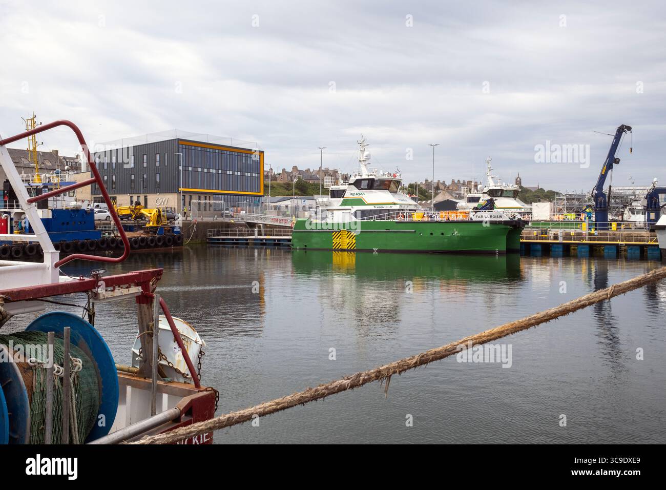 Buckie Harbour & the Operations & Maintenance base that will service ...