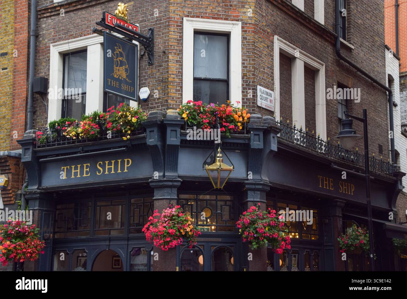 London, UK. 1st August 2025.The Ship pub in Wardour Street, Soho ...
