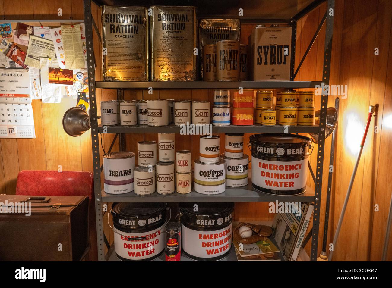 Michael Smith's Government approved Home Fallout Shelter Snack Bar at ...