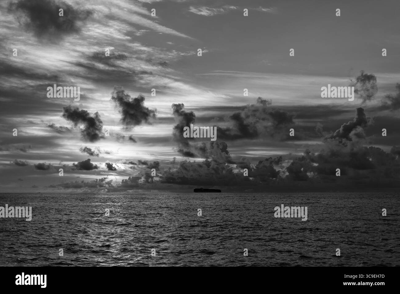 Bali summer sunrise dawn Black and White Stock Photos & Images - Alamy