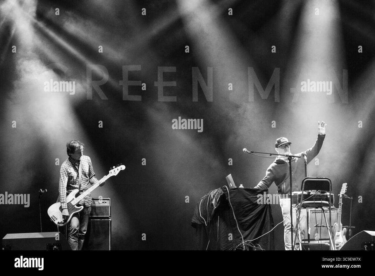 Green day bassist Black and White Stock Photos & Images - Alamy