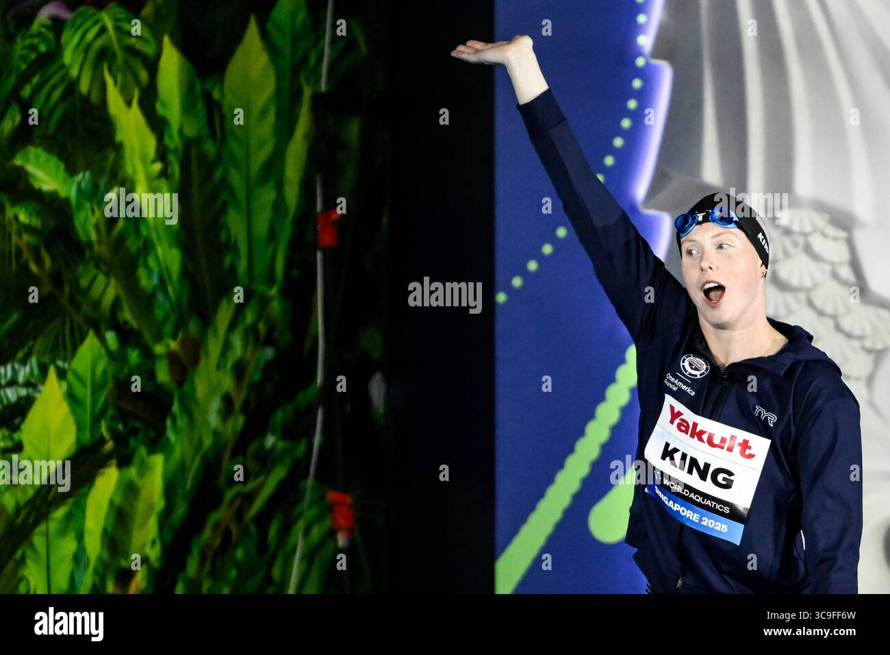 Lilly King of the United States of America competes in the swimming 50m ...