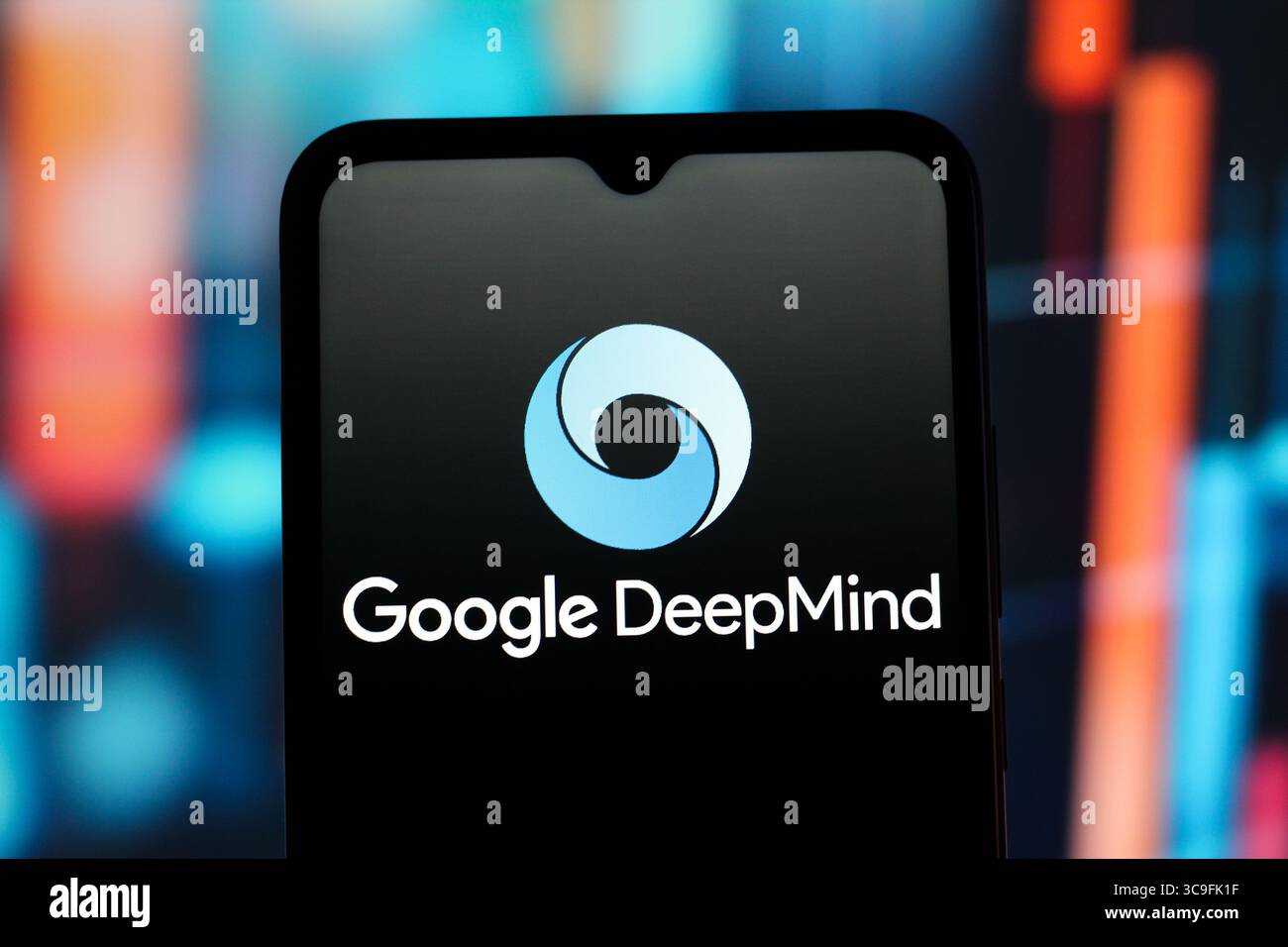 August 5, 2025, Canada: In this photo illustration, the Google DeepMind (Deep Mind) logo is seen ...