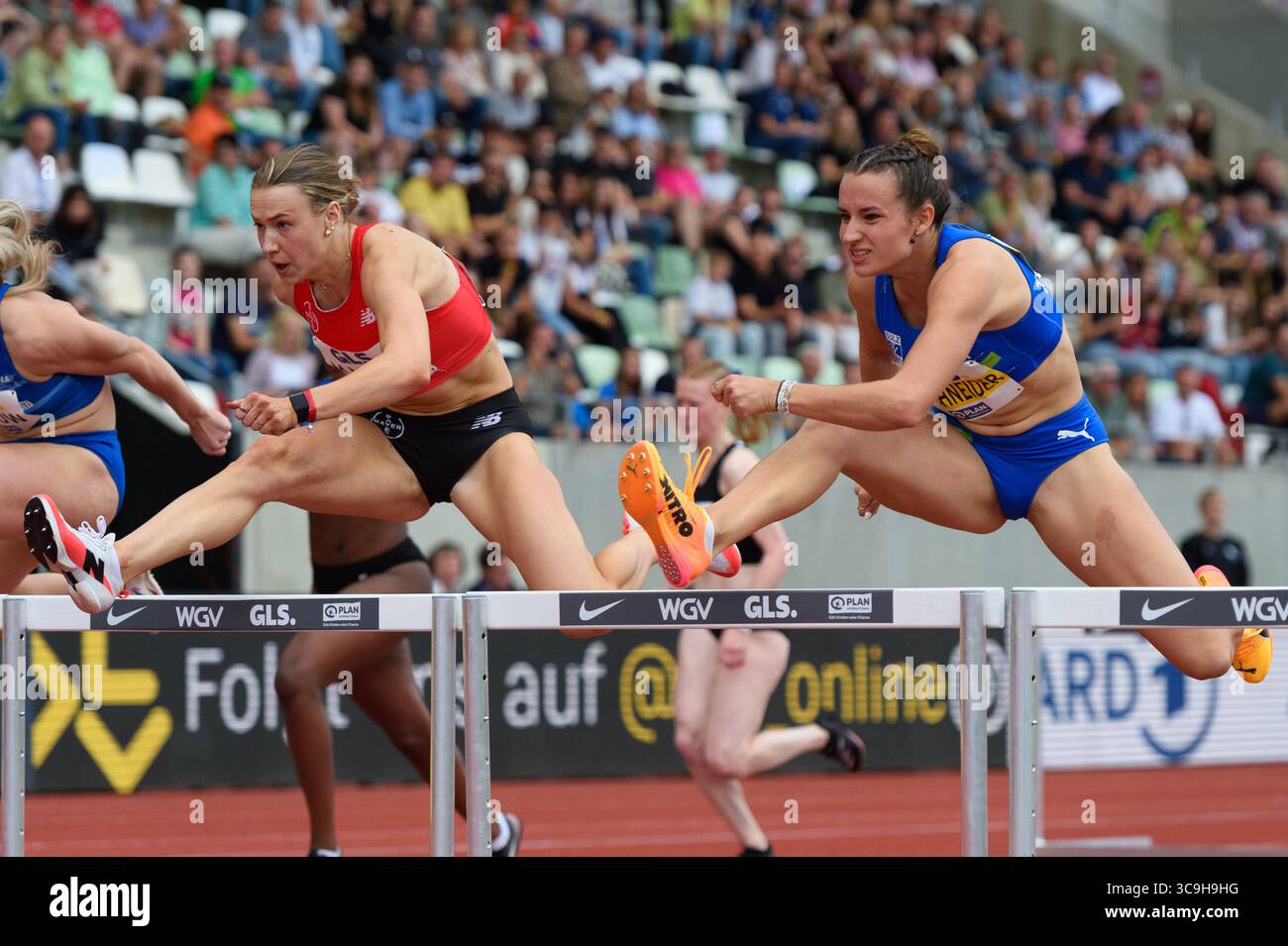 Dresden, Germany, August 2nd 2025: Marlene Meier (TSV Bayer 04 ...
