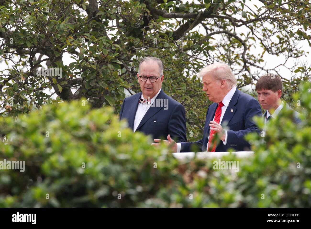 James McCrery of McCrery Architects and United States President Donald ...