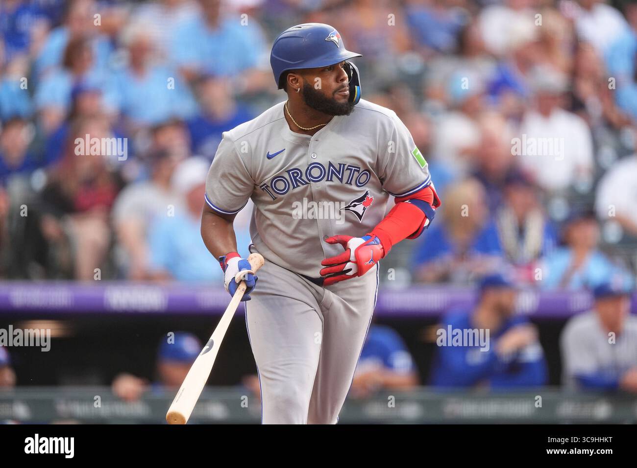 Toronto Blue Jays first baseman Vladimir Guerrero Jr. (27) in the first ...