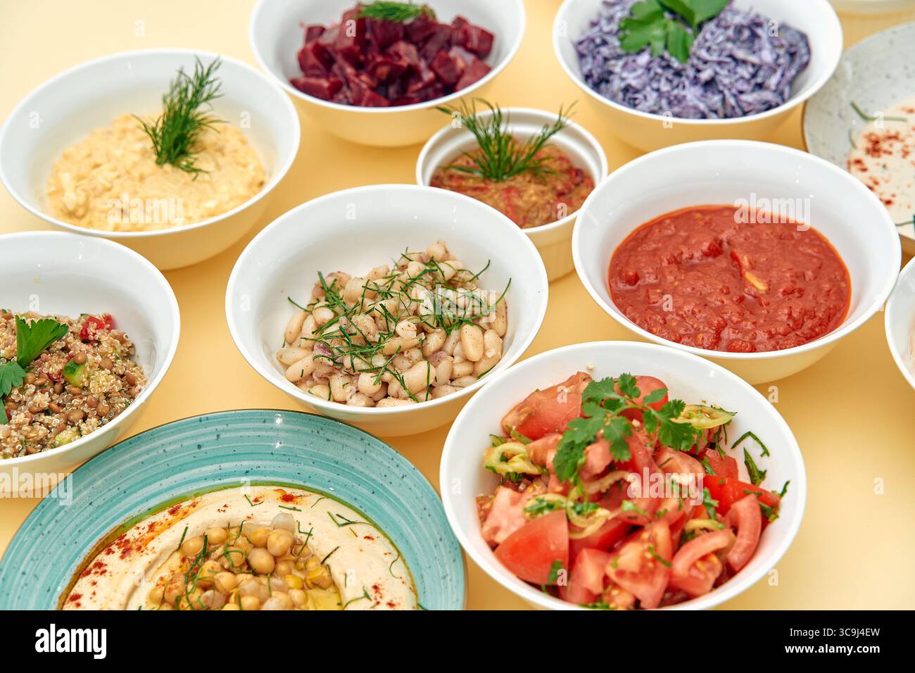 Colorful array nutritious dishes hi-res stock photography and images ...