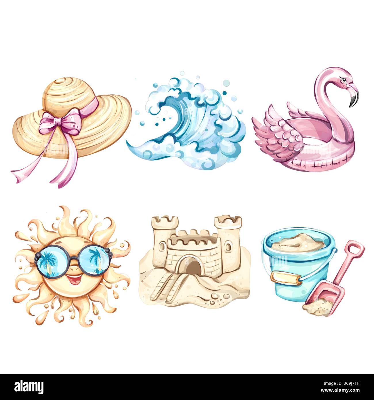 Summer excursions Cut Out Stock Images & Pictures - Alamy
