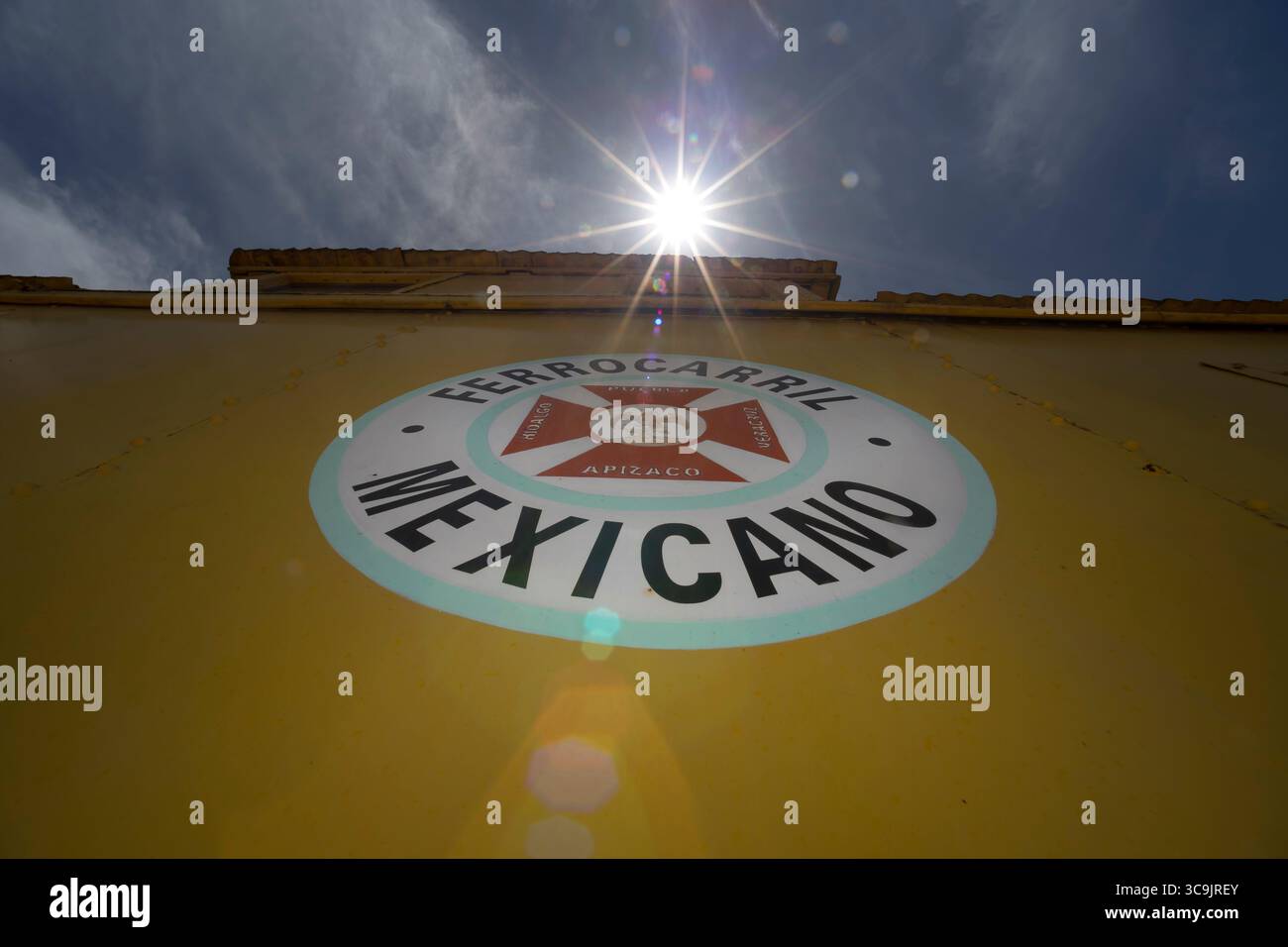 Old train station at Apizaco, Tlaxcala, Mexico Stock Photo - Alamy