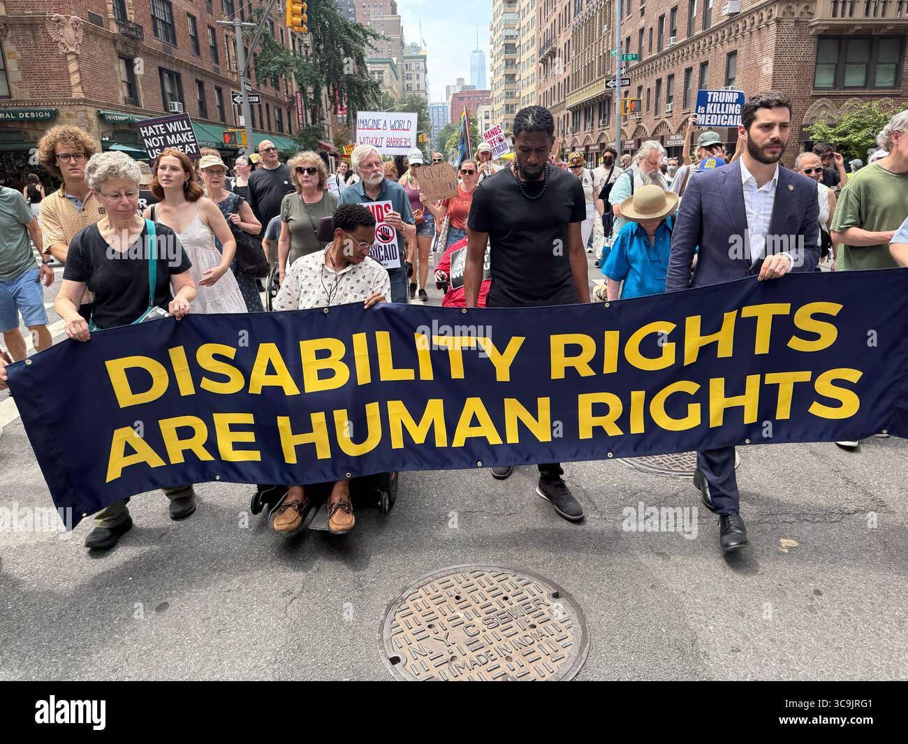 Disabilities Rally and parade celebrating the 35th anniversay of the ...
