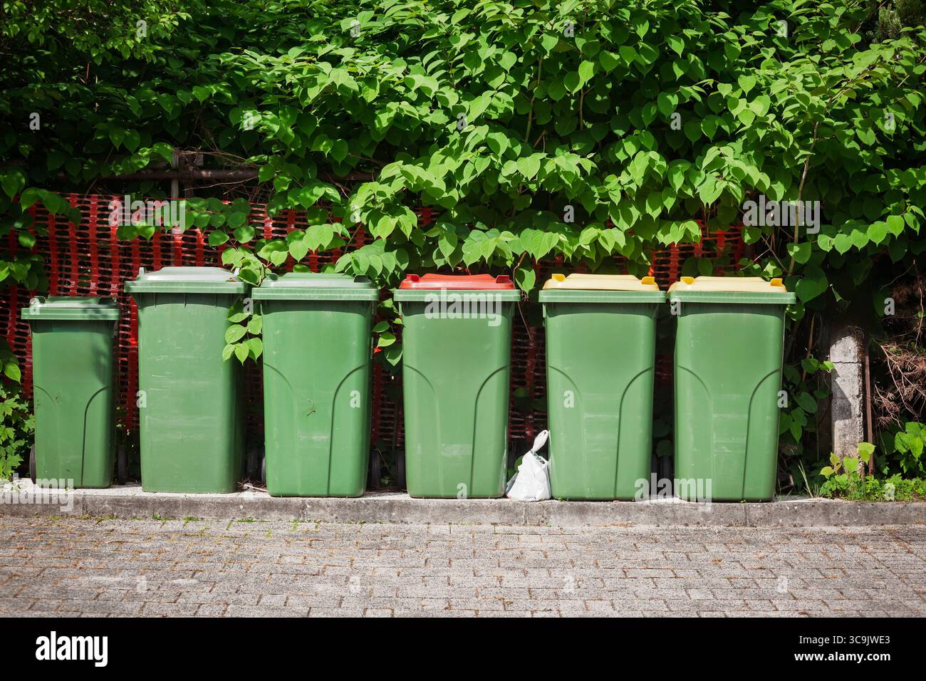 Waste management system line hi-res stock photography and images - Alamy