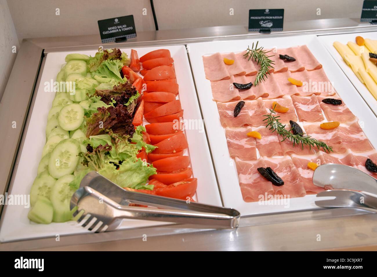 Colorful salad deli meats hi-res stock photography and images - Alamy