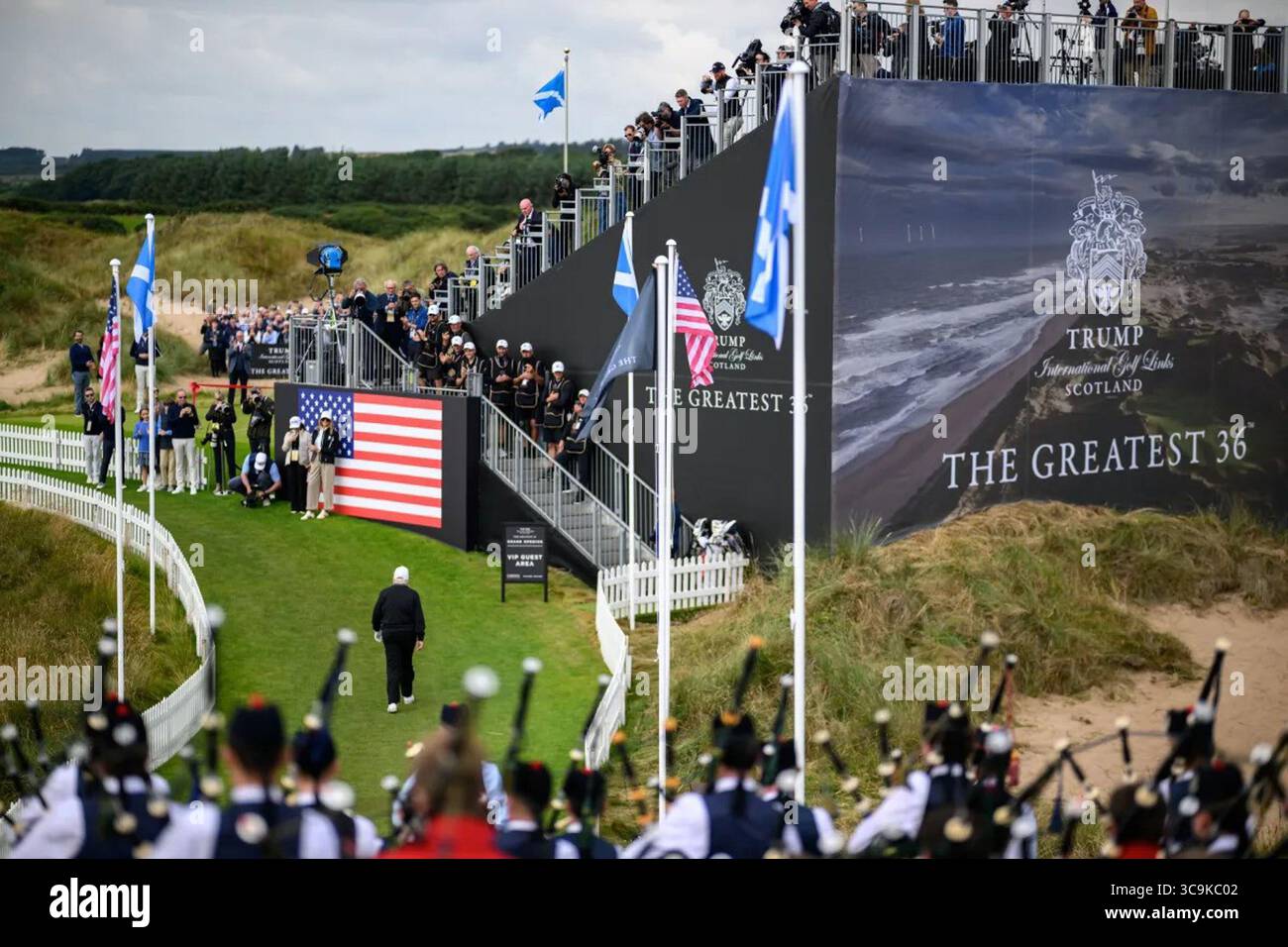 Donald trump scotland 2025 hi-res stock photography and images - Alamy
