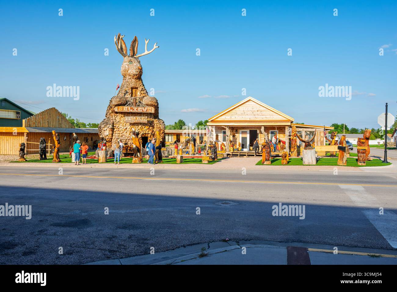 Giant jack rabbit sculpture hi-res stock photography and images - Alamy