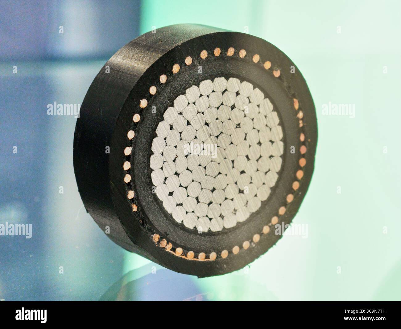 High voltage power lines cross section hi-res stock photography and ...