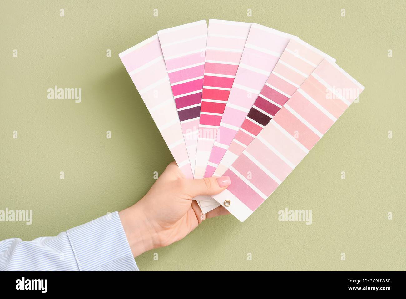 Female hand color palettes hi-res stock photography and images - Alamy